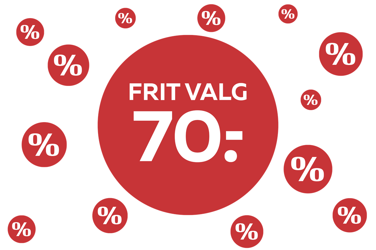 Frit valg 100,-