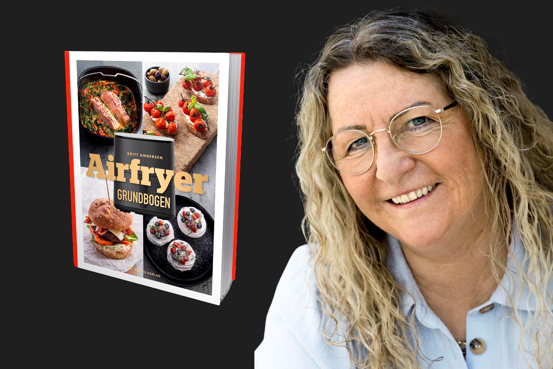 Airfryer opskrifter | Stort udvalg af kogebøger til aifryer hos Bog & idé