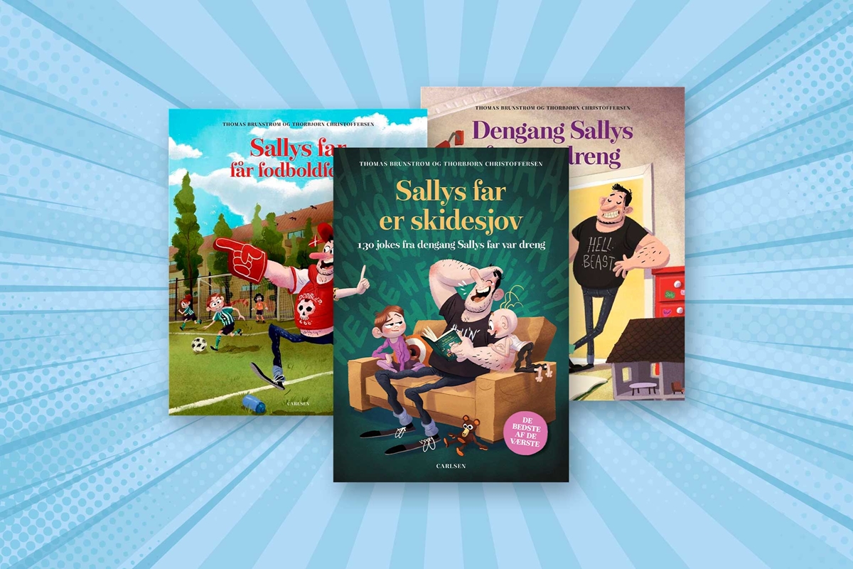 Sallys far bøger rækkefølge | Få alle Sallys far bøger her