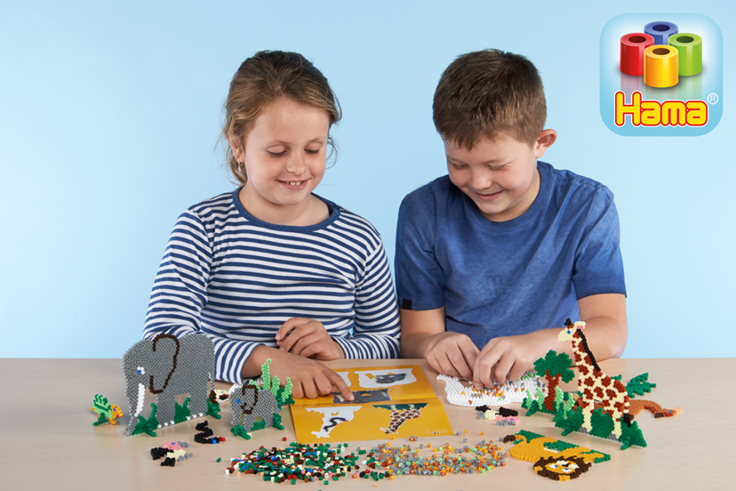 Hama perler | Køb Hama stiftplader og mønstre hos Bog & idé