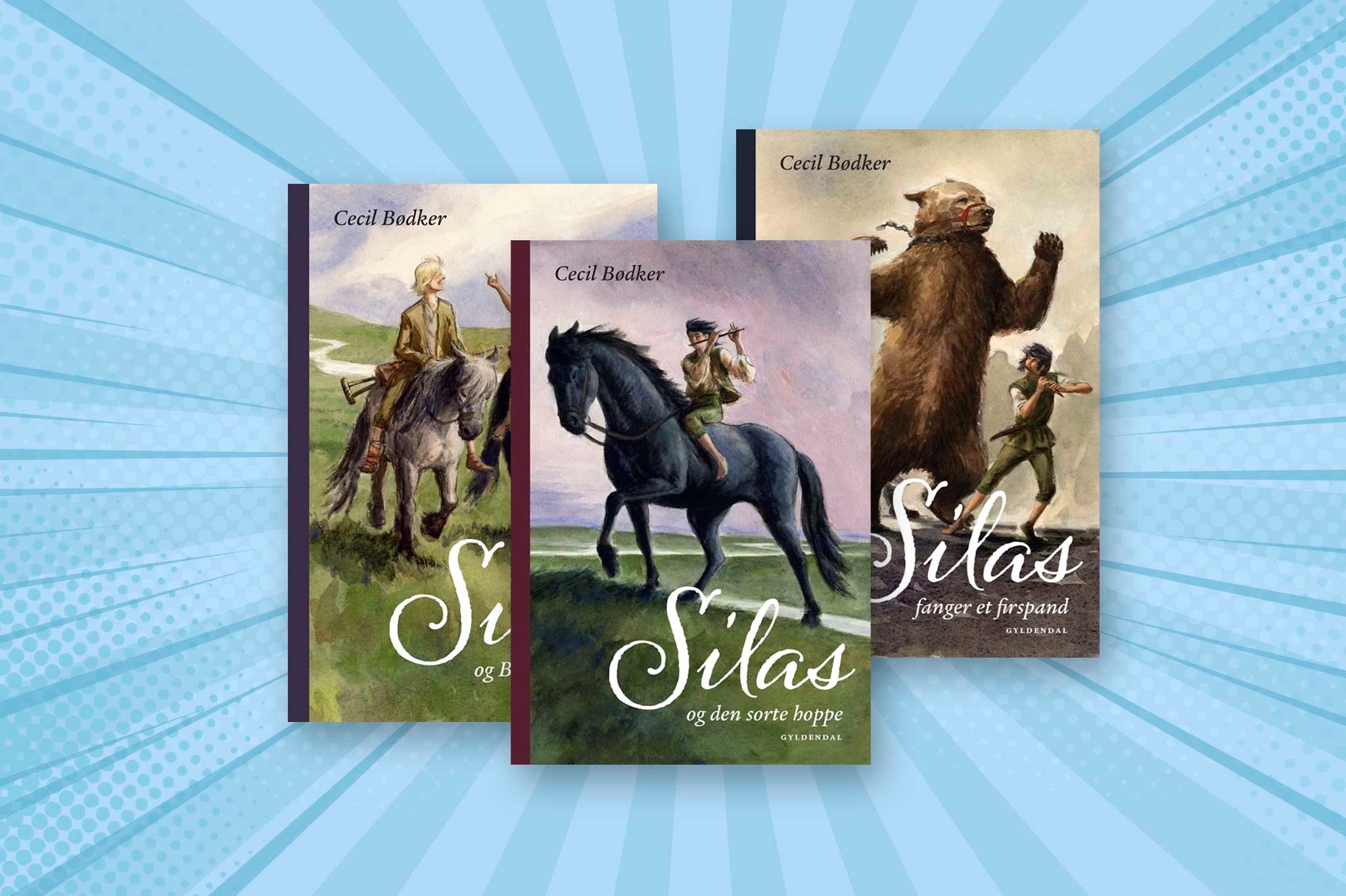 Cecil Bødker | Silas og den sorte hoppe bøger rækkefølge
