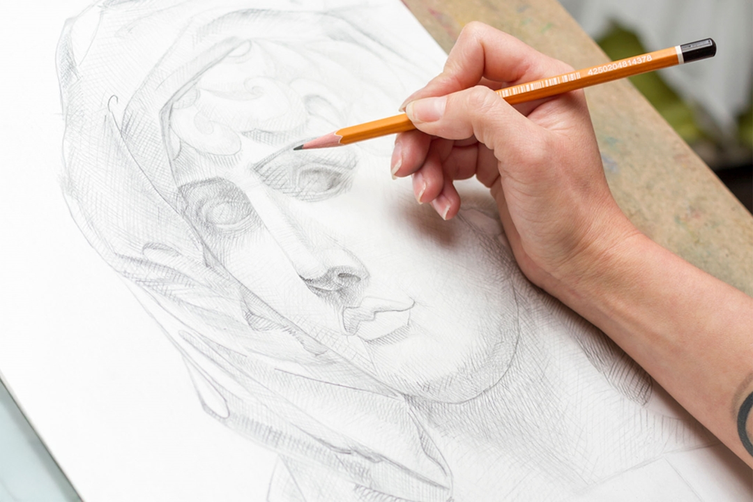 Lær at tegne - find hjælp til tegning hos Bog & idé